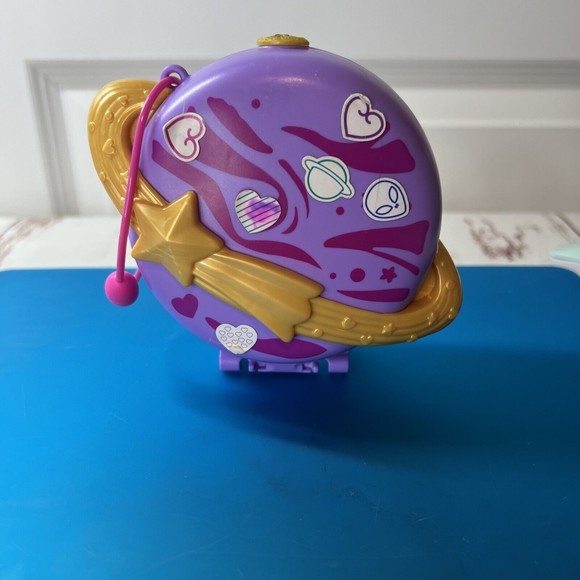 Mattel | Toys | 29 Polly Pocket Saturn Space Explorer Playset Planet Purse | Poshmark